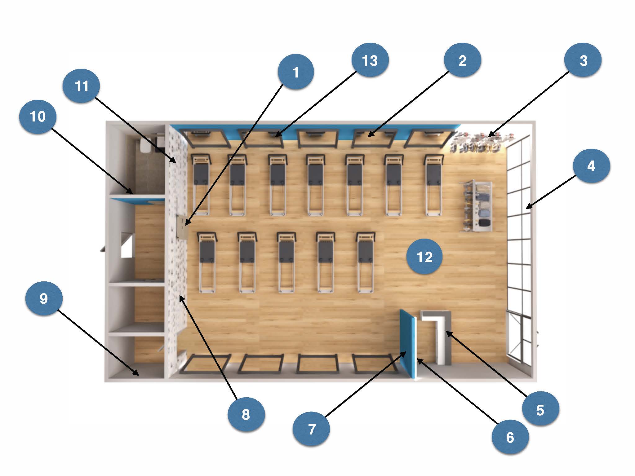 Gym Design and Layouts - World Engineering Corp.