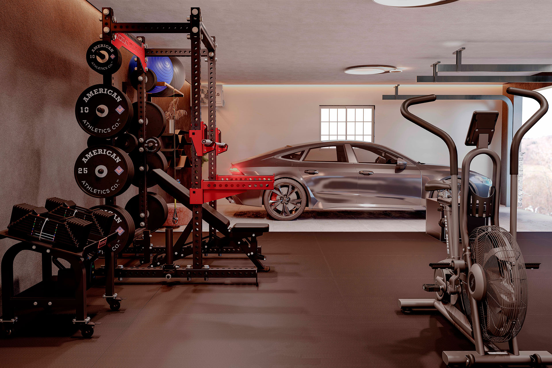 Fitness Facility 3D Design - World Engineering & Design