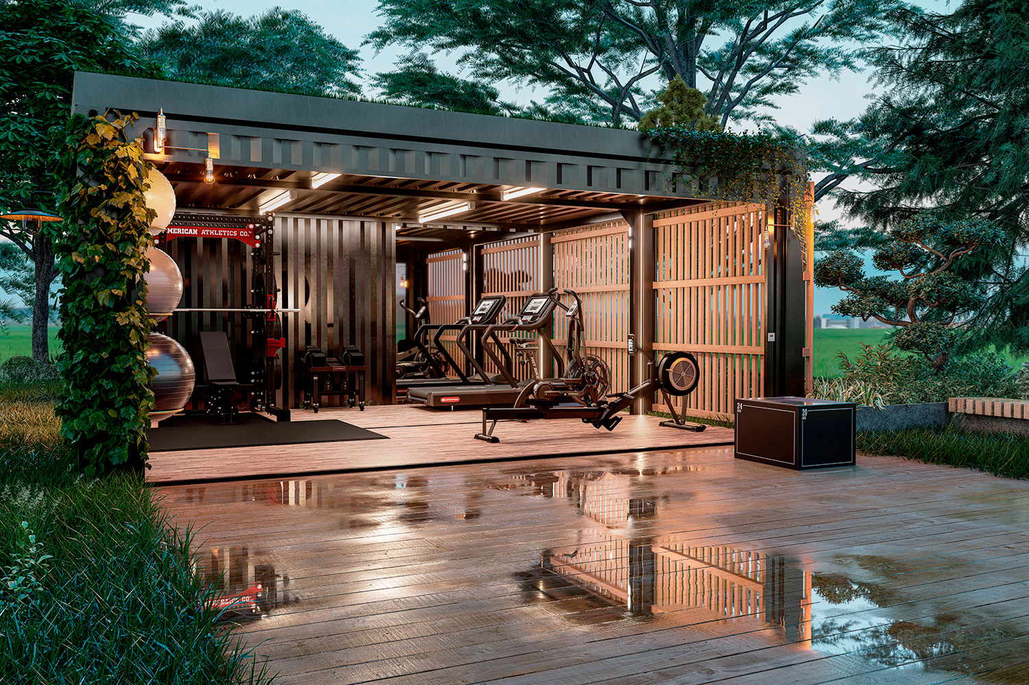 Fitness Facility 3D Design - World Engineering & Design