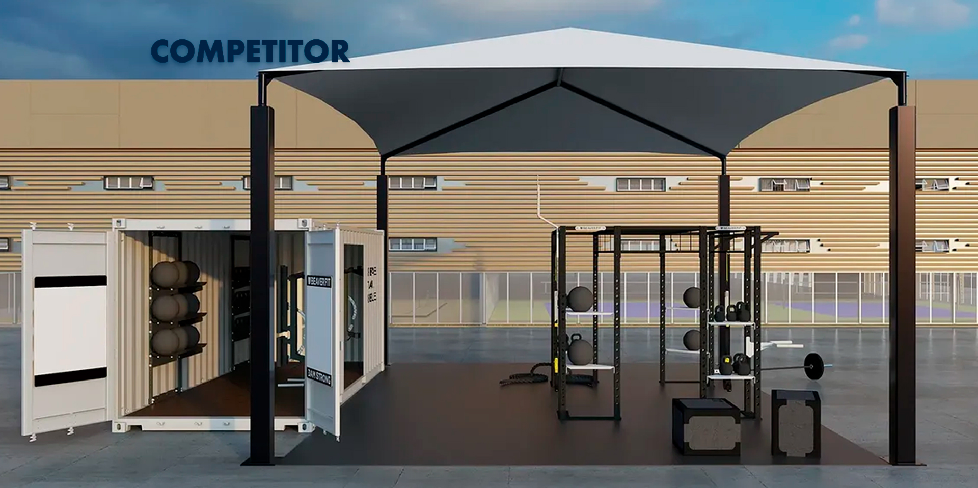 3D Outdoor Fitness Design - World Engineering & Design