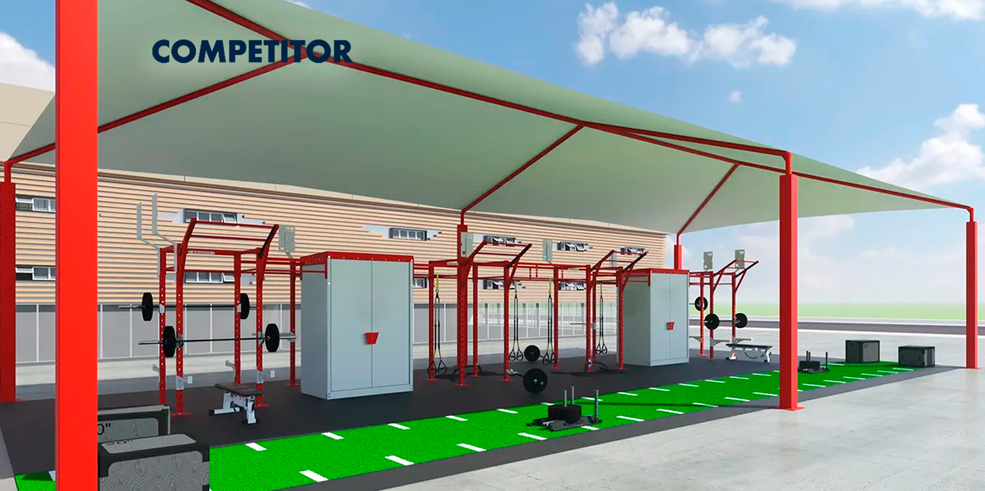 3D Outdoor Fitness Design - World Engineering & Design